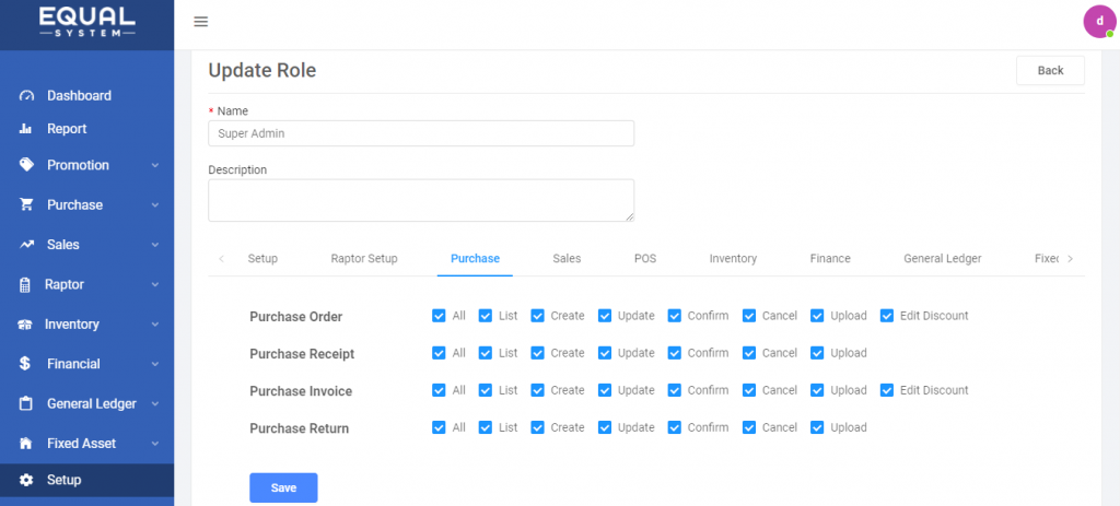Data Access Authority – EQUAL System